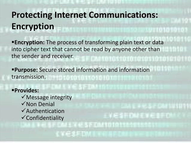 E-commerce- Security & Encryption | PPTX | Internet | Computing