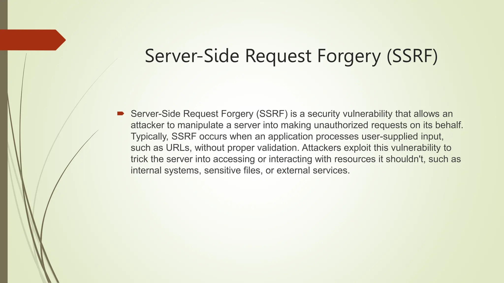 TOP 10 Vulnerabilities of OWSAP of security | PPTX | Information and ...