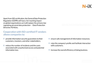 Security, GDRP, and IT outsourcing: How to get it right | PPT