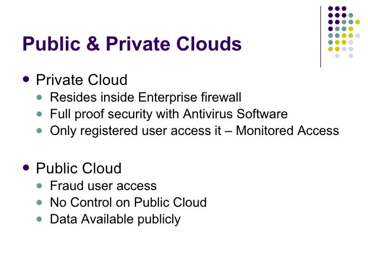 Security And Privacy In Cloud Computing