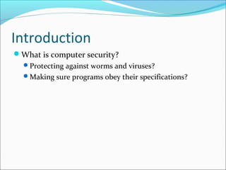 Security Properties | PPT