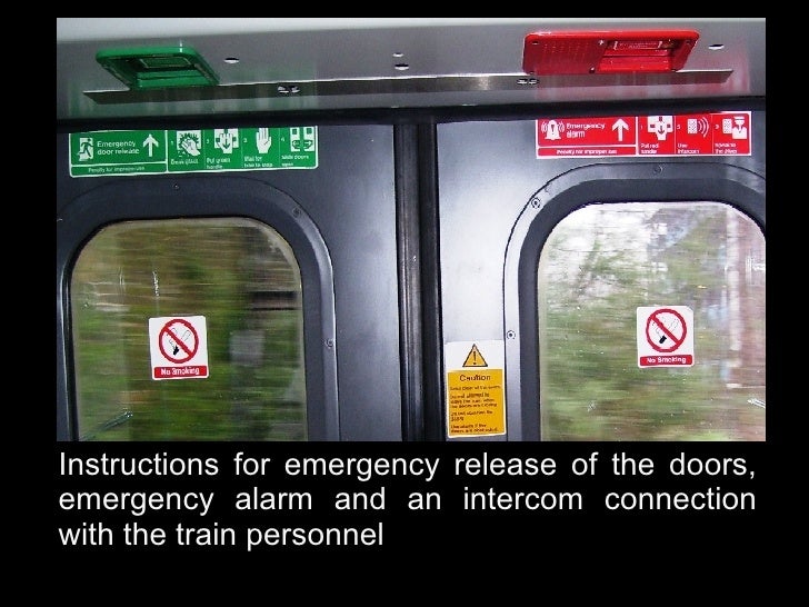Passengers' Rail Safety Procedures