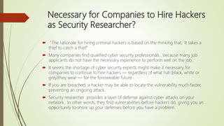 Security researcher | PPT