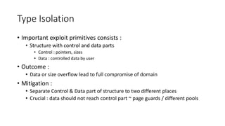 Security research over Windows #defcon china | PPT