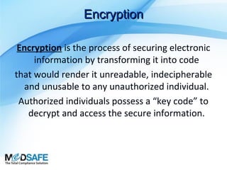 What Is Security Risk Analysis? By: MedSafe | PPT