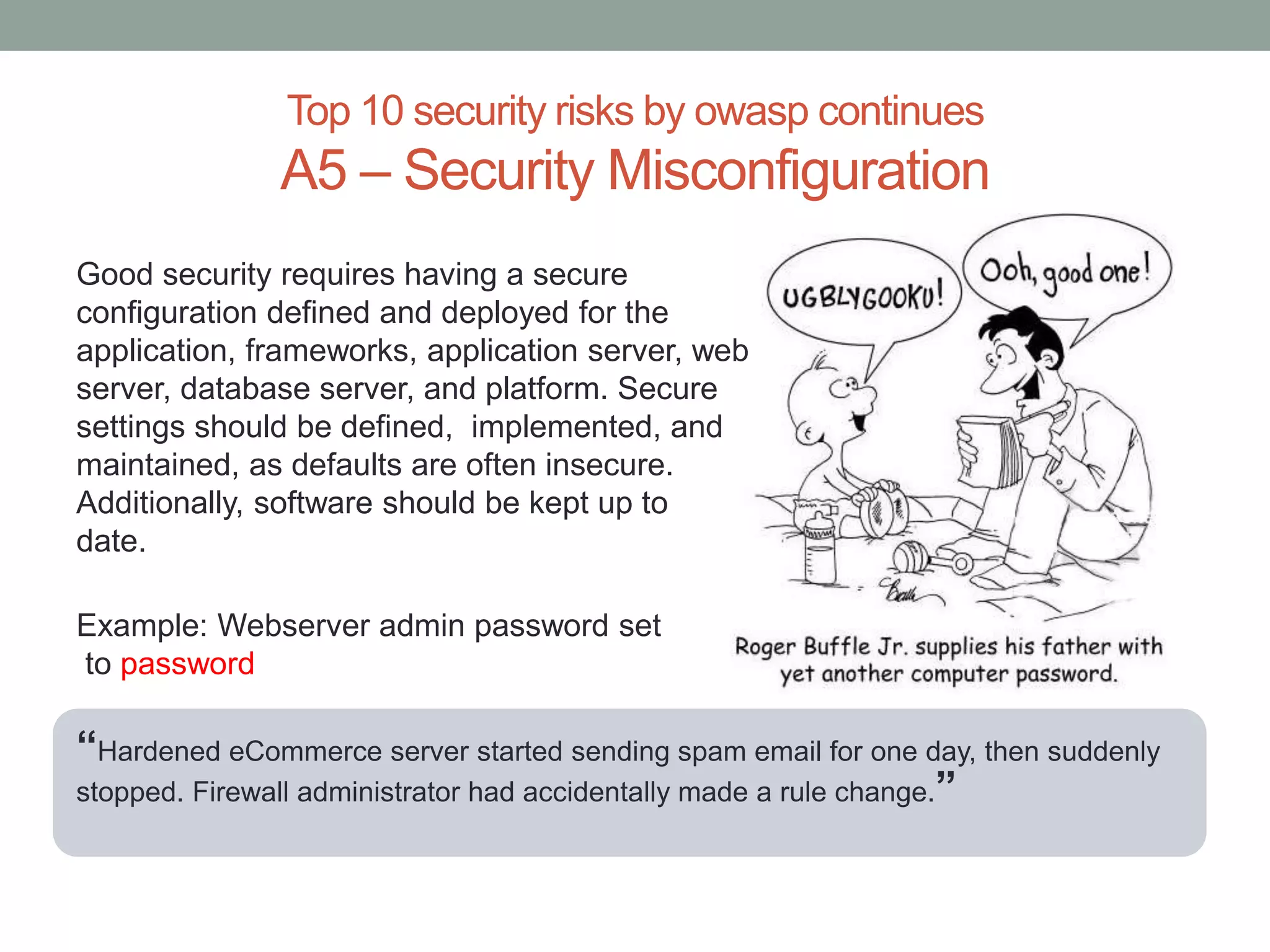 Security risks awareness | PPT