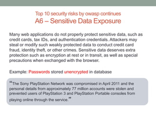 Security risks awareness | PPT