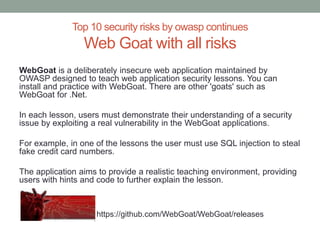 Security risks awareness | PPT