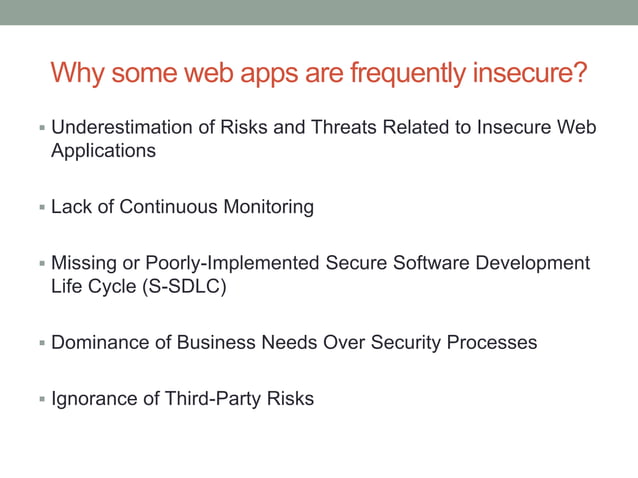 Security risks awareness | PPT