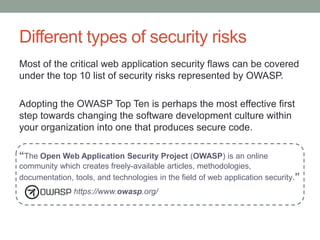 Security risks awareness | PPT