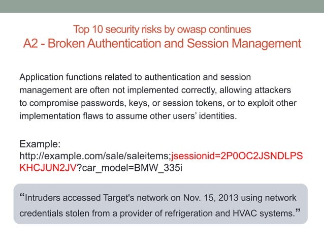 Security risks awareness | PPT