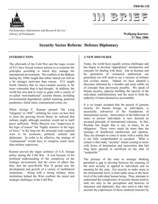 Security sector reform defence diplomacy | PDF