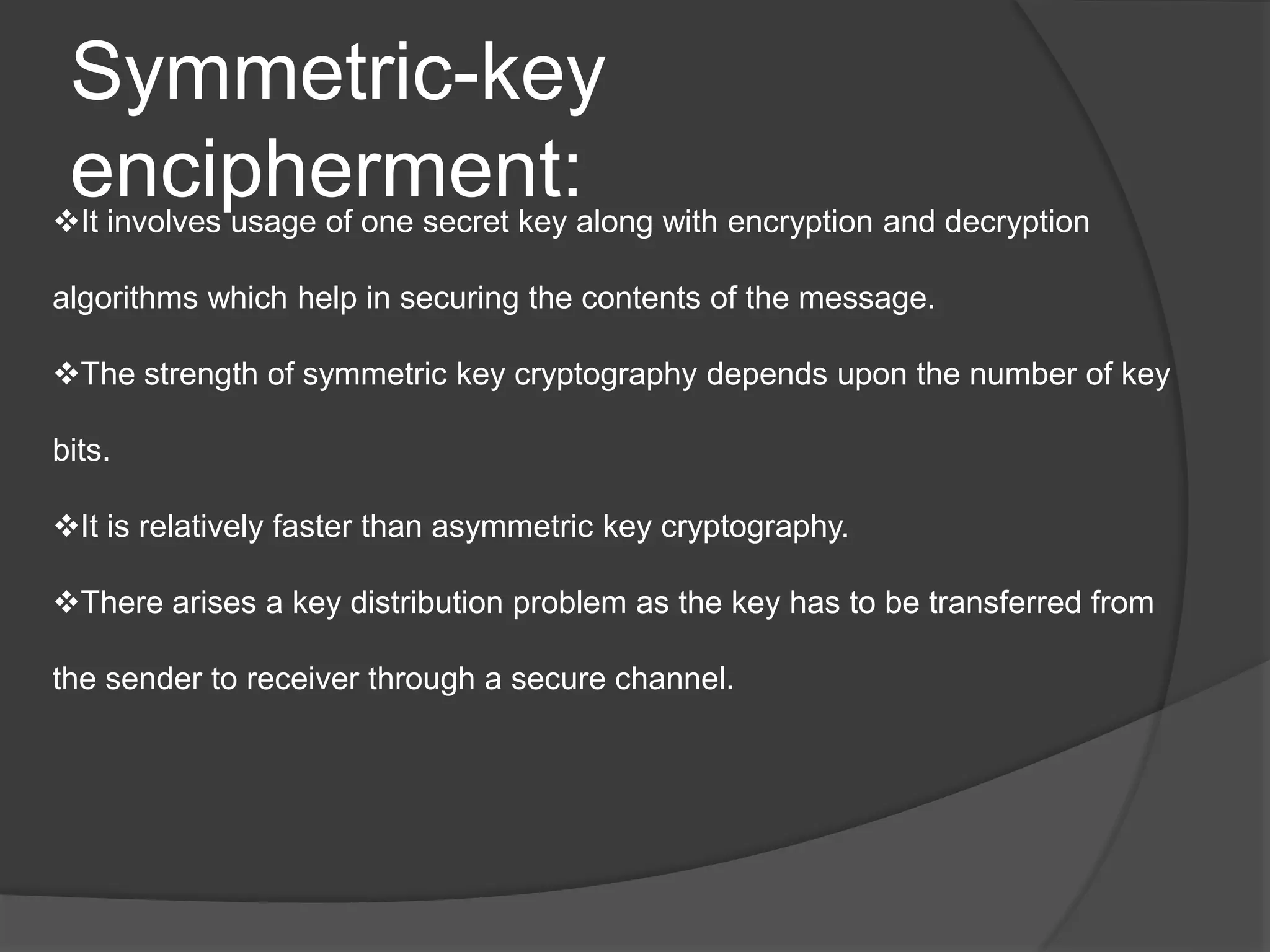 Security services and mechanisms | PPTX