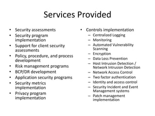 Contract Security Officer Services | PPTX