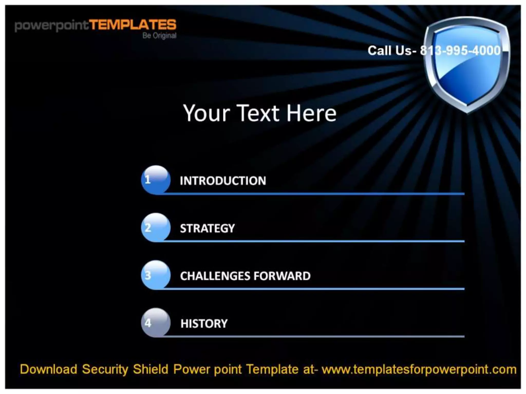Download Security Shield Powerpoint Template | PPT | Free Download