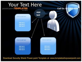 Download Security Shield Powerpoint Template | PPT