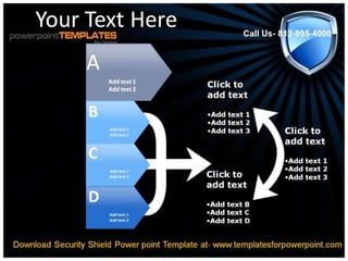 Download Security Shield Powerpoint Template | PPT