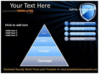Download Security Shield Powerpoint Template | PPT