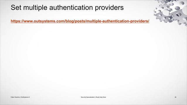 OutSystems Security Specialization - Study Help Deck | PDF | Computer Software and Applications ...