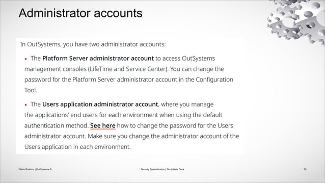 OutSystems Security Specialization - Study Help Deck | PDF | Computer Software and Applications ...