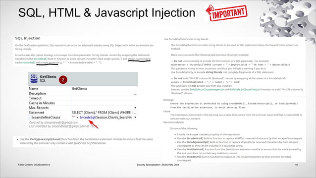 OutSystems Security Specialization - Study Help Deck | PDF | Computer Software and Applications ...