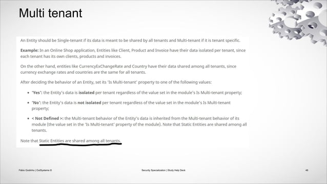 OutSystems Security Specialization - Study Help Deck | PDF | Computer Software and Applications ...