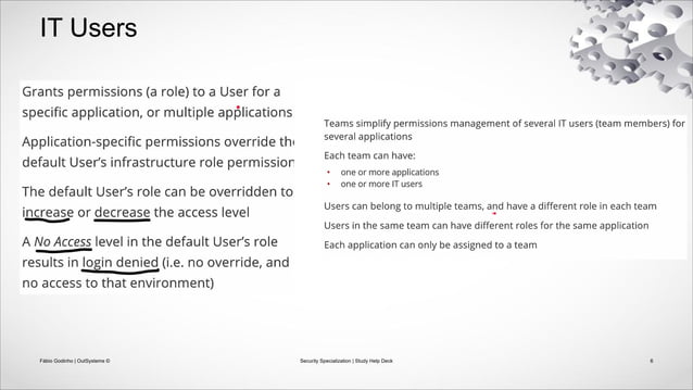 OutSystems Security Specialization - Study Help Deck | PDF | Computer Software and Applications ...