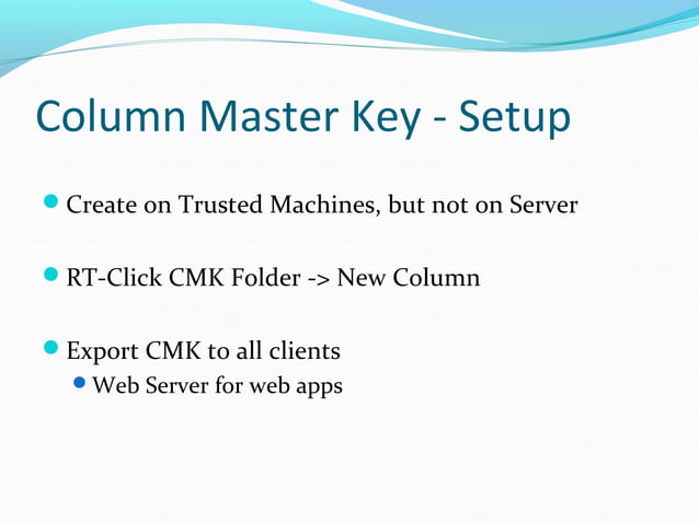 SQL Server 2016 Security Features | PPT