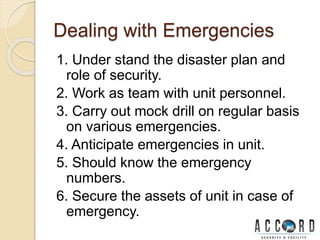 Security supervisor ppt | PPTX