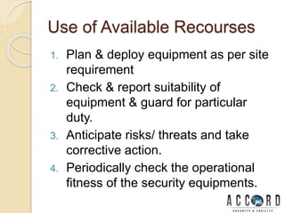 Security supervisor ppt | PPTX