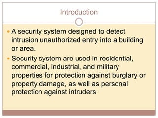 Security system | PPTX