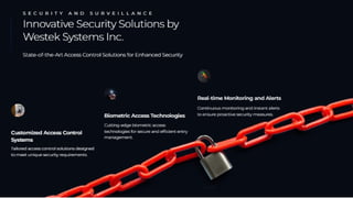 Security System Company - Westek Systems | PPTX
