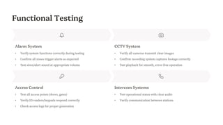Security System Maintenance Checklist with eAuditor Audits ...