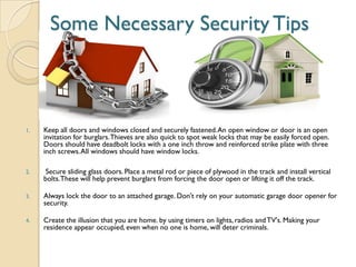 Home Security systems pdf | PPT