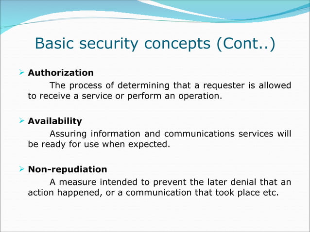 Security testing | PPT | Information and Network Security | Computing