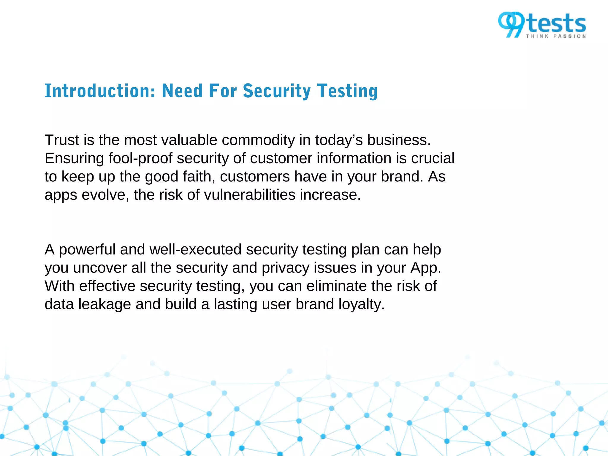 Security testing | PPT