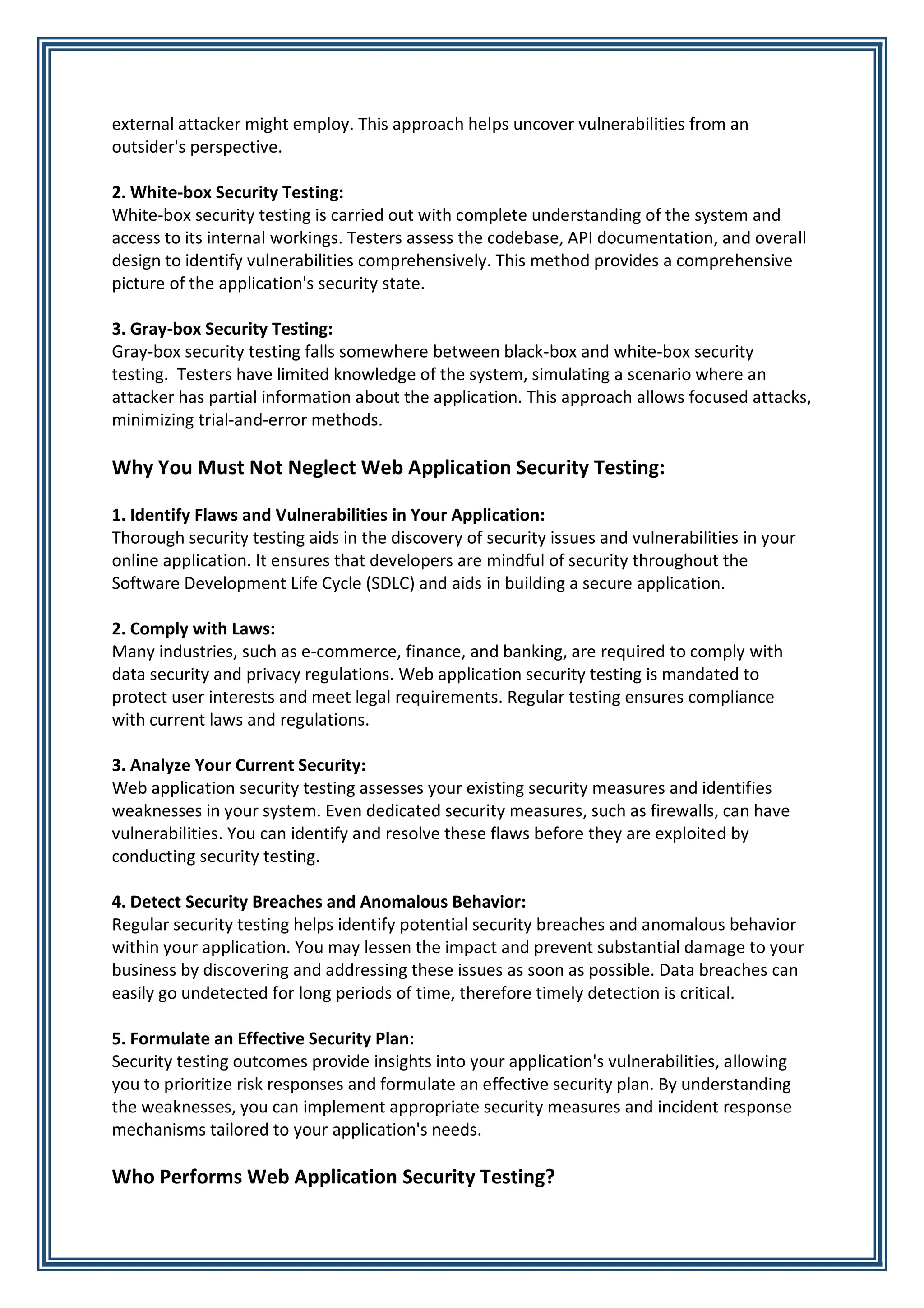 Security Testing Approach For Web Application Testingpdf 8309