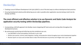 Efficient Security Development and Testing Using Dynamic and Static ...