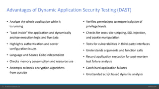Efficient Security Development and Testing Using Dynamic and Static ...