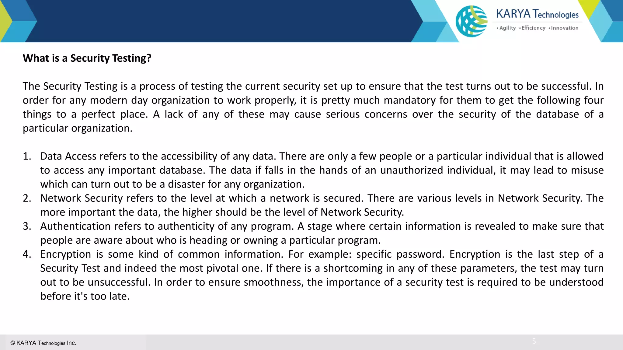 Security Testing In The Secured World | PPTX
