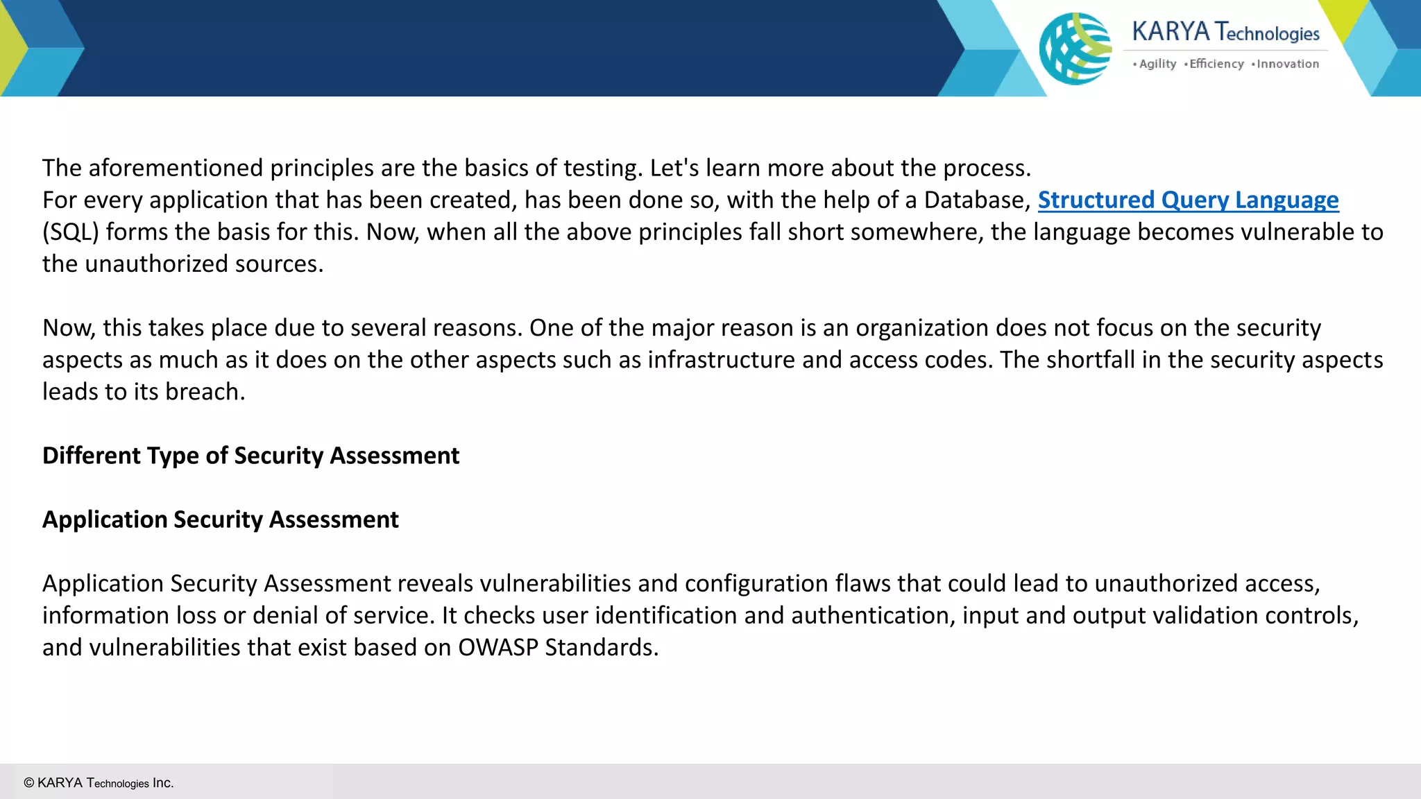 Security Testing In The Secured World | PPTX
