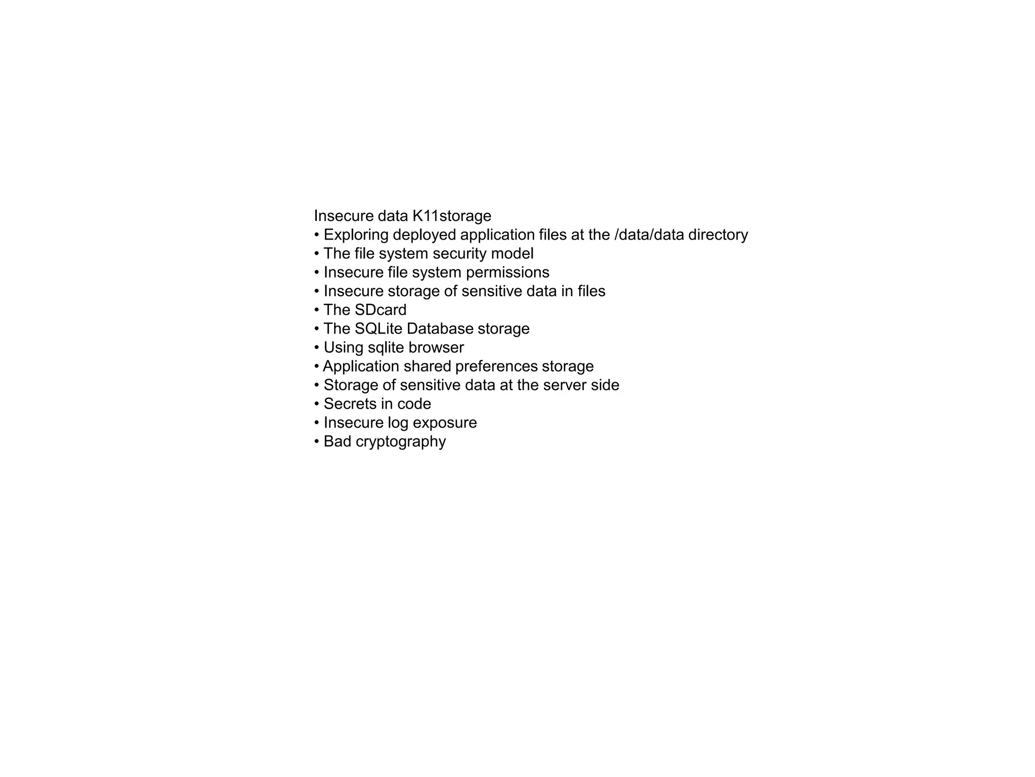 Security testing of mobile applications | PPTX