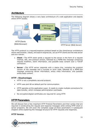 Security testing tutorial | PDF