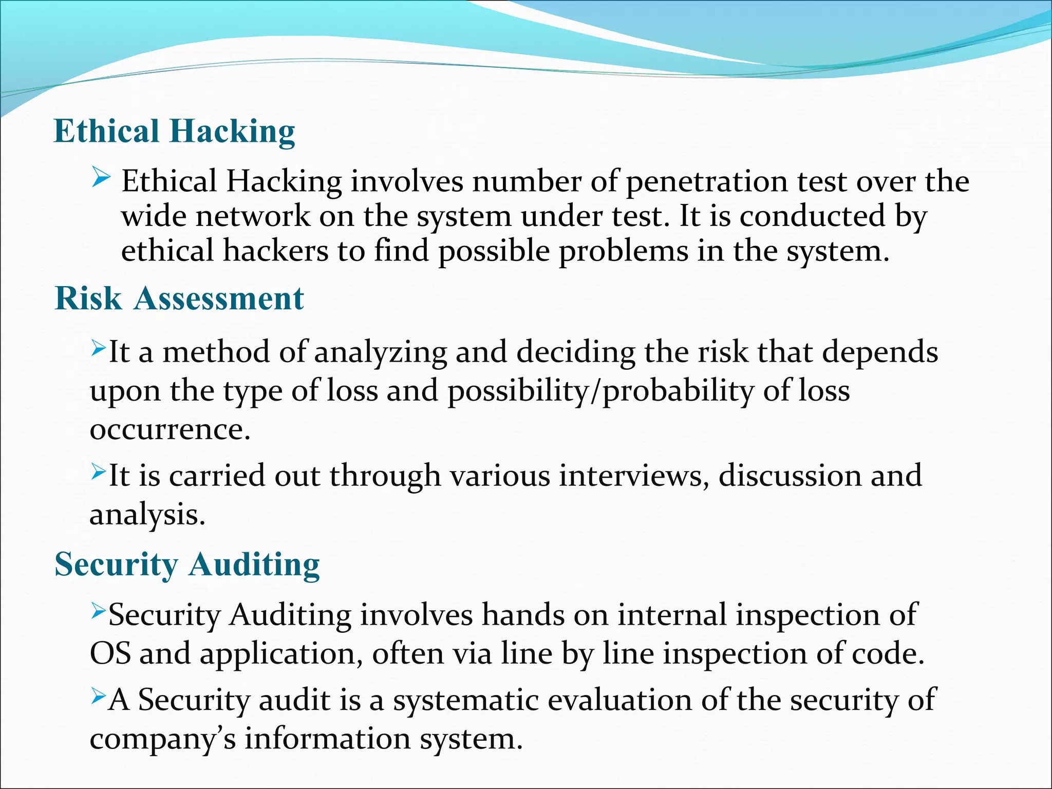 Security testing vikesh kumar | PPT