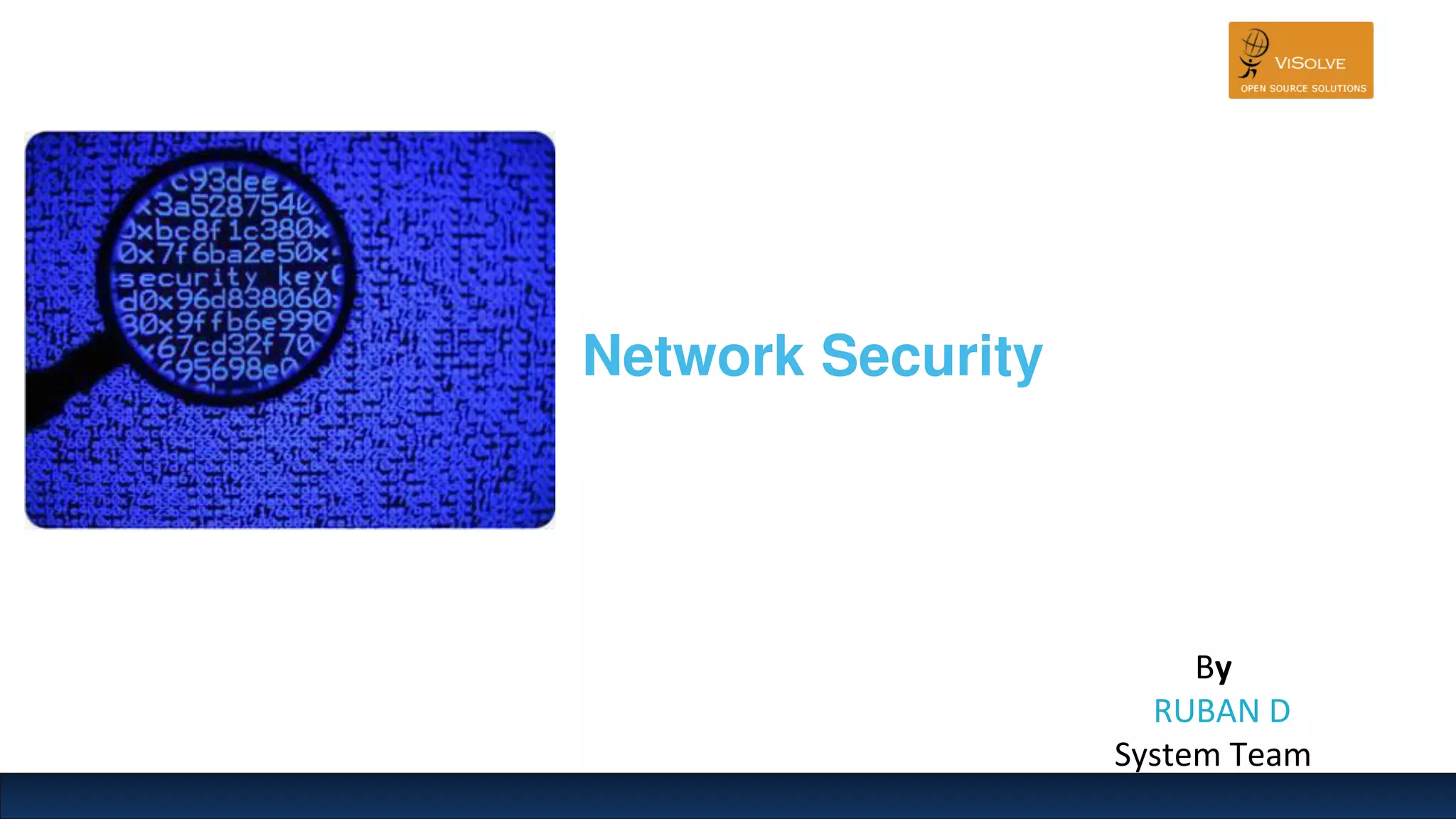 Securing the infrastructure using IDS | PPT