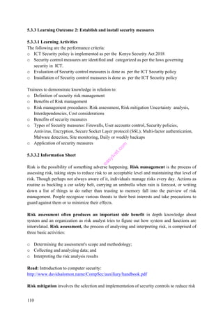 security_threats.pdf and control mechanisms | PDF