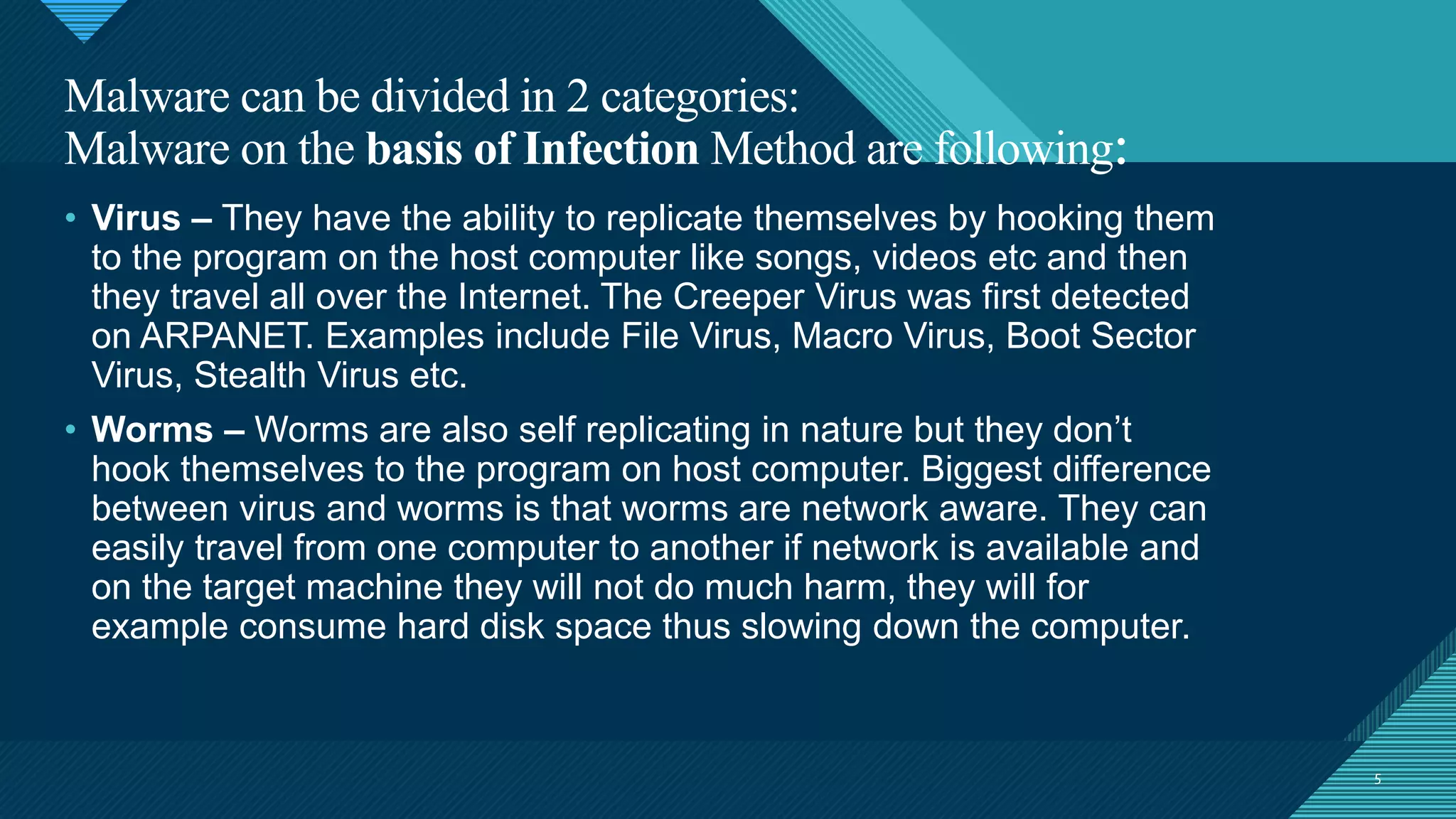 Security threats and attacks in cyber security | PPTX