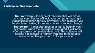 Security threats and attacks in cyber security | PPTX