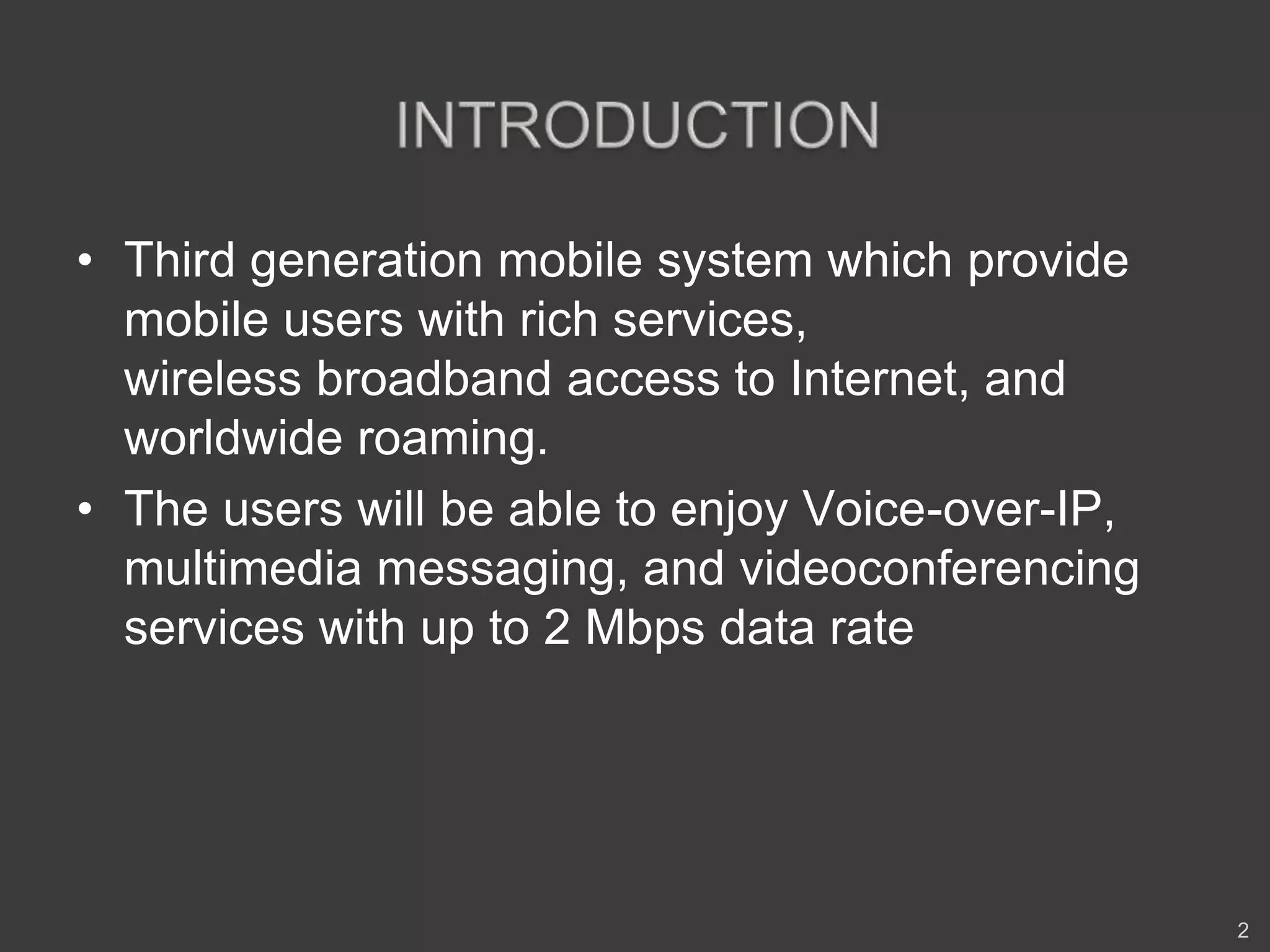 Security Threats And Countermeasure In 3 G Network Ppt