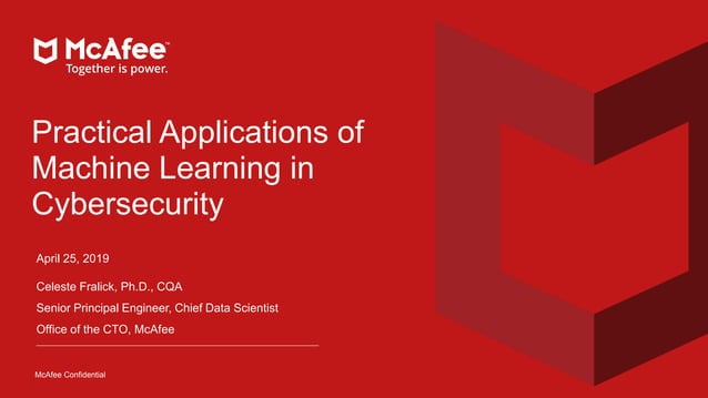 Practical Applications of Machine Learning in Cybersecurity | PPT